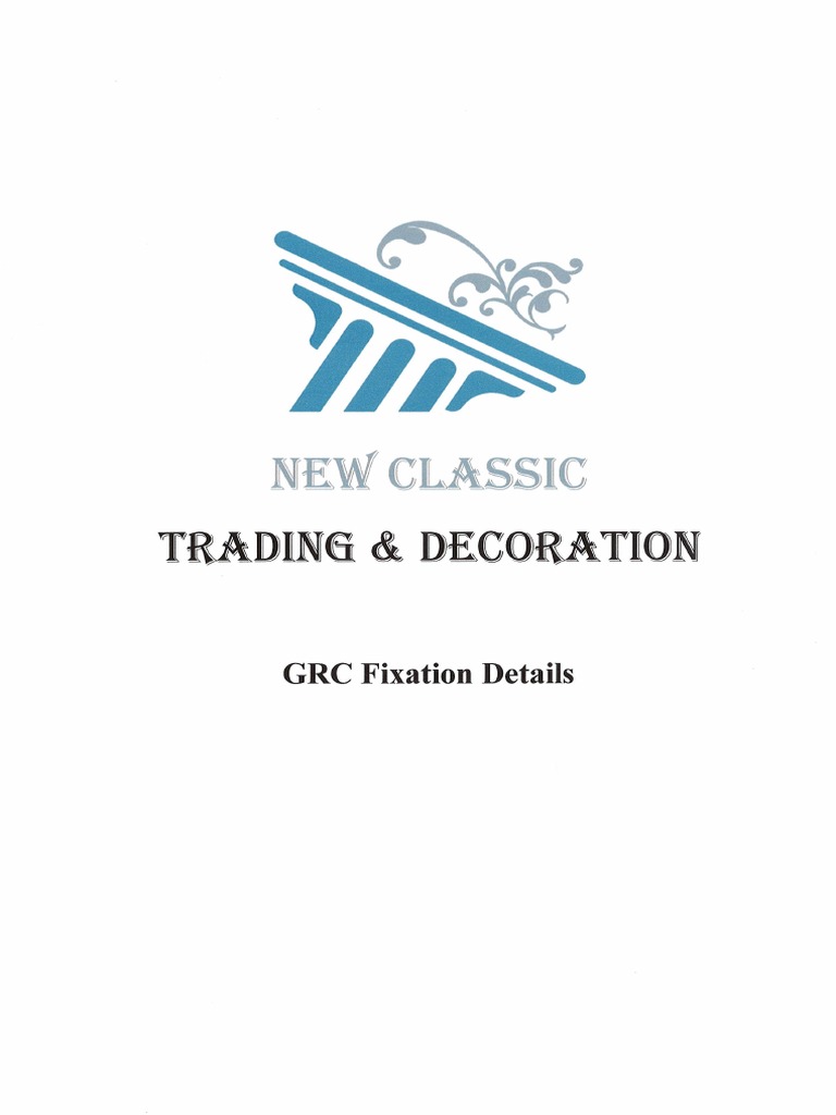 OCS S N 02. GRC Fixation Details | PDF