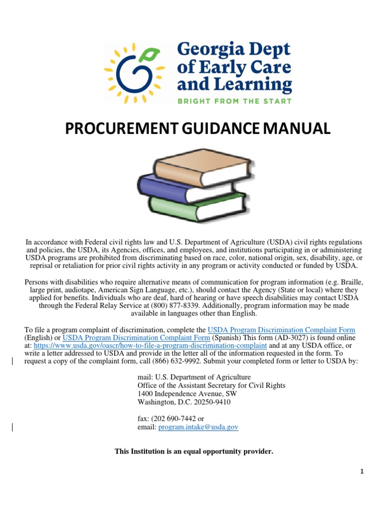 Procurement Manual | PDF | Procurement | Request For Proposal