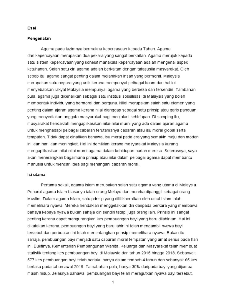 Nilai Murni-Menangani Isu Moral | PDF