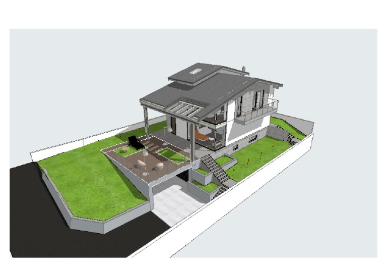 GRAPHISOFT Archicad Sample Project M2V House v1-2 | PDF