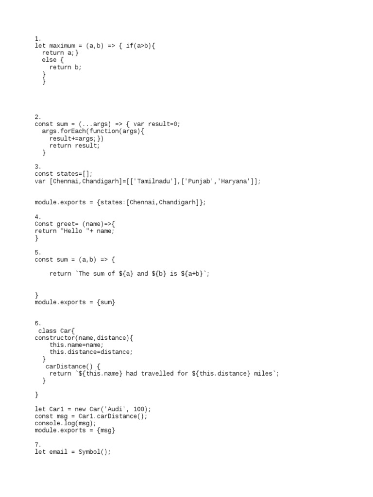 ECMAScript6 Hands On | PDF