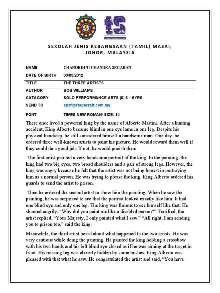 Script Storytelling 6-9years | PDF