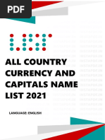 Iso Currency Codes | PDF