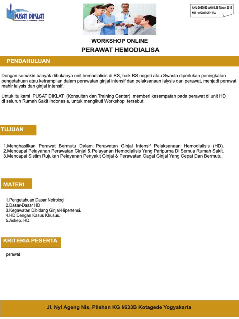 Brosur Workshop HD Online 28-29 Juni 2021 | PDF