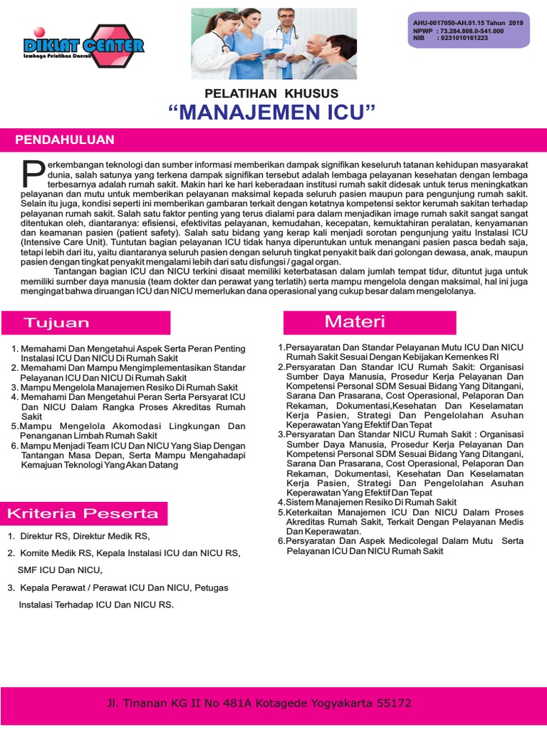 Manajemen ICU | PDF
