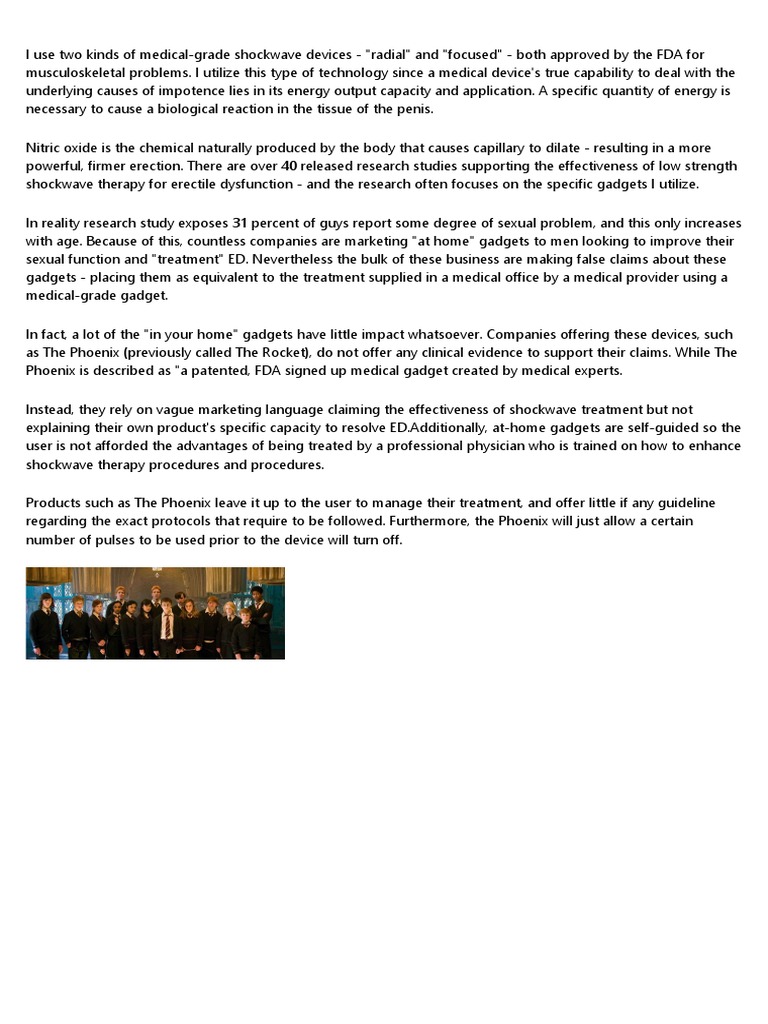 The Phoenix ED Device: A Critical Review | PDF