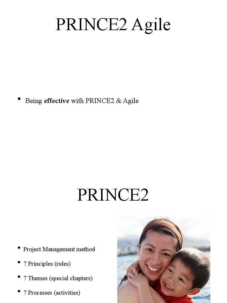 Being Effective With PRINCE2 & Agile | PDF