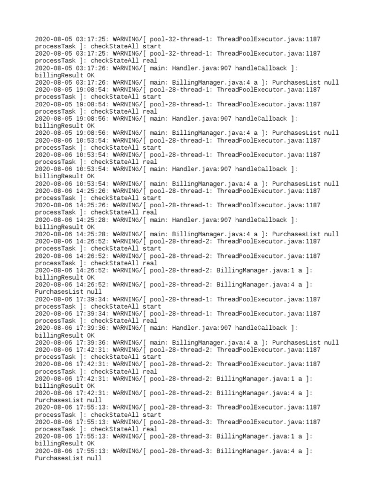 Logfile | PDF | Technology & Engineering