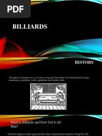 10 Balls Billiard Rules | PDF | Cue Sports | Individual Sports