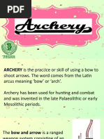 Archery Powerpoint | PDF | Archery | Bow And Arrow