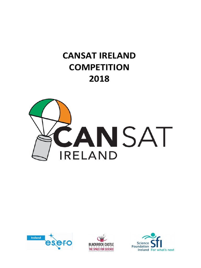 2018 CanSat Ireland Competition Guidelines | PDF | Rocket | Telemetry