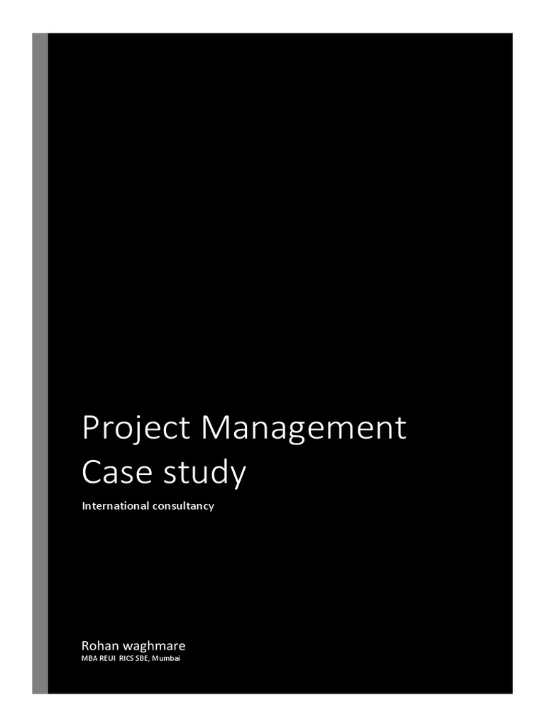 Project Management Case Study Case PLC | PDF | Project Management ...