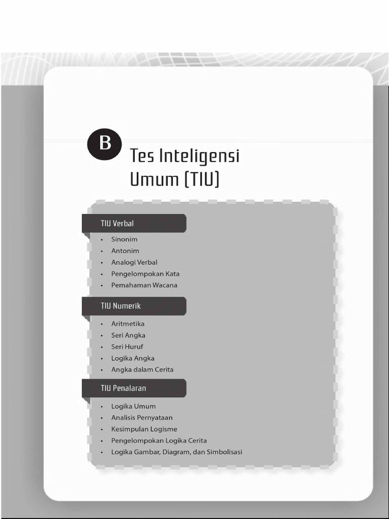 Materi Tiu | PDF