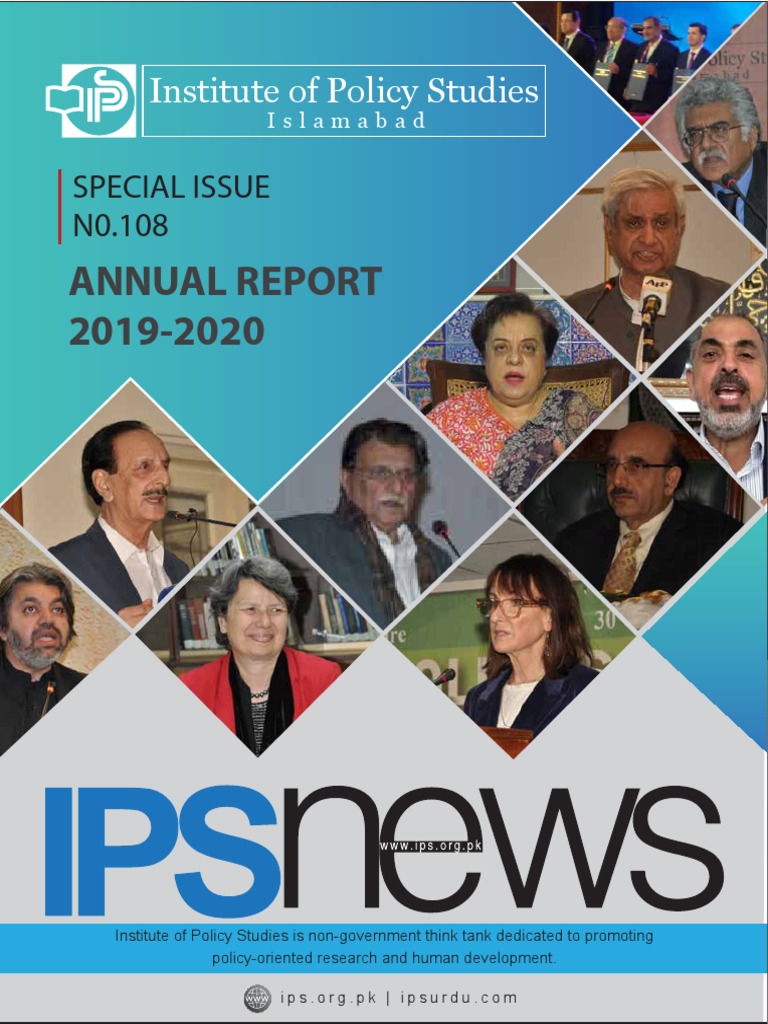 Special Issue of IPS News (No. 108) / Annual Report 2019-20 | PDF ...