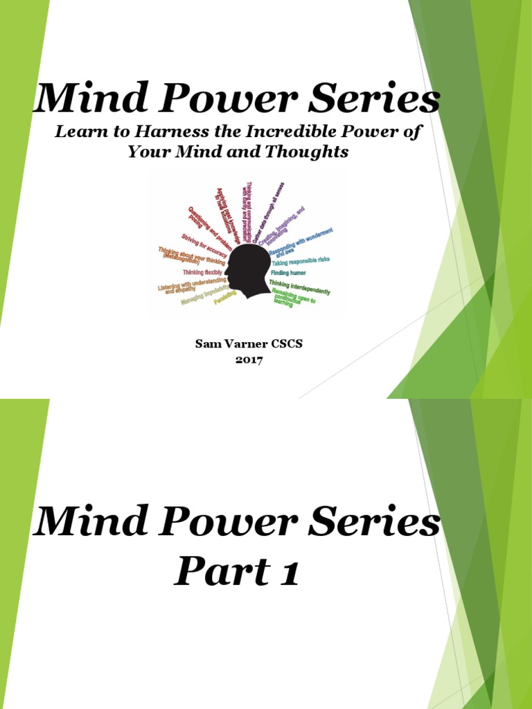 Mind Power Series Ncgfoa Presentation | PDF | Thought | Neural Oscillation