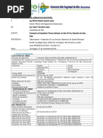 Informe Tecnico Adicional de Obra #01 - PAMPAS | PDF | Presupuesto | Información del gobierno