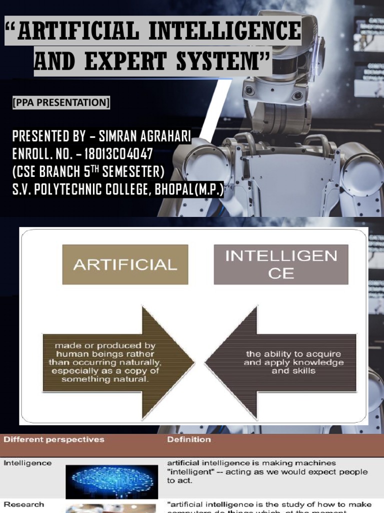 Artificial Intelligence | PDF | Expert | Artificial Intelligence
