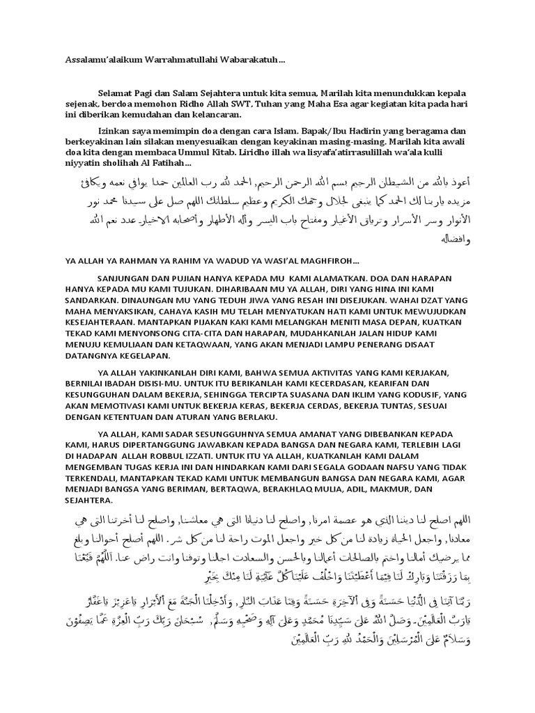 Doa | PDF | Agama & Spiritualitas