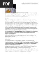 Flight Safety Demonstration Script 1 | PDF