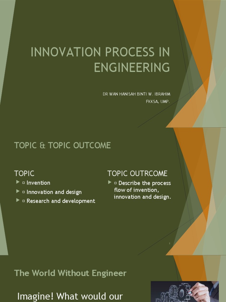Chapter 8 Innovation Process in Engineering | PDF | Design Thinking ...