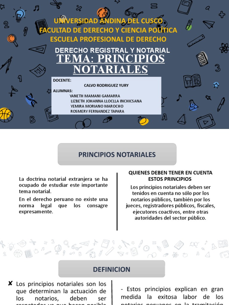 Principios Notariales... | PDF | Justicia | Crimen y violencia Principios Notariales... | PDF | Justicia | Crimen y violencia