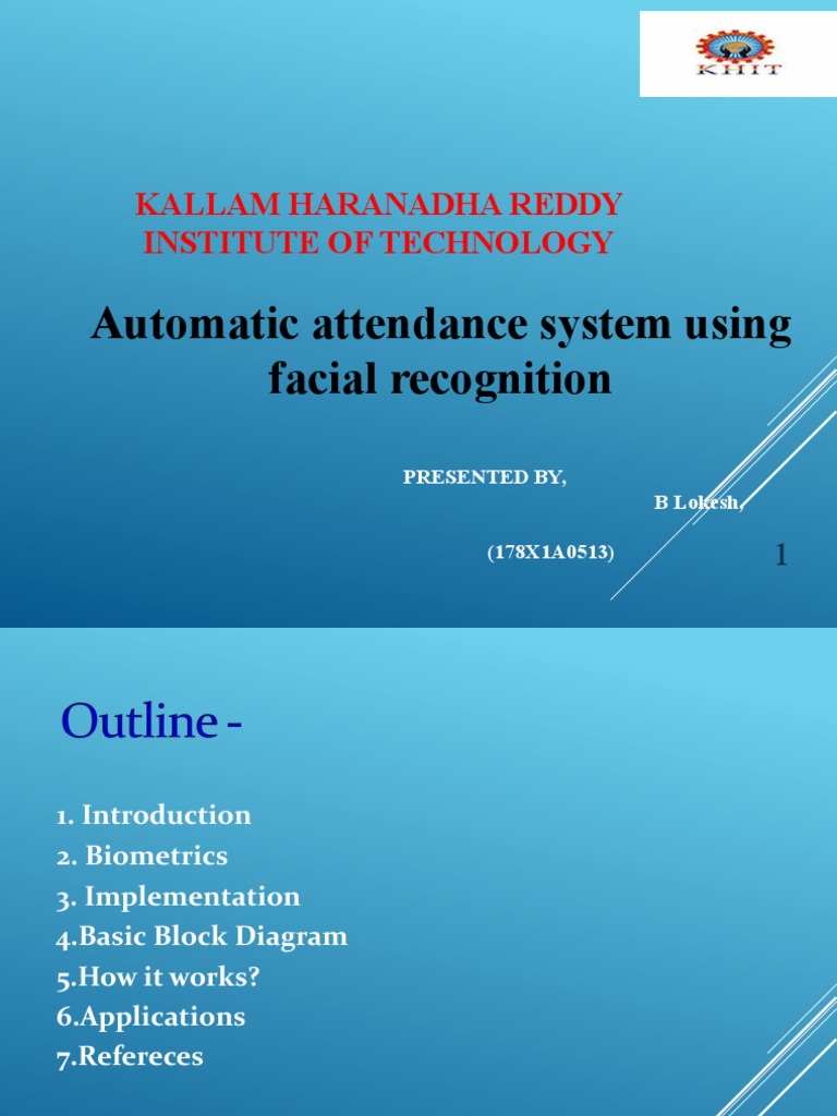 An Implementation of an Automatic Attendance System Using Facial ...
