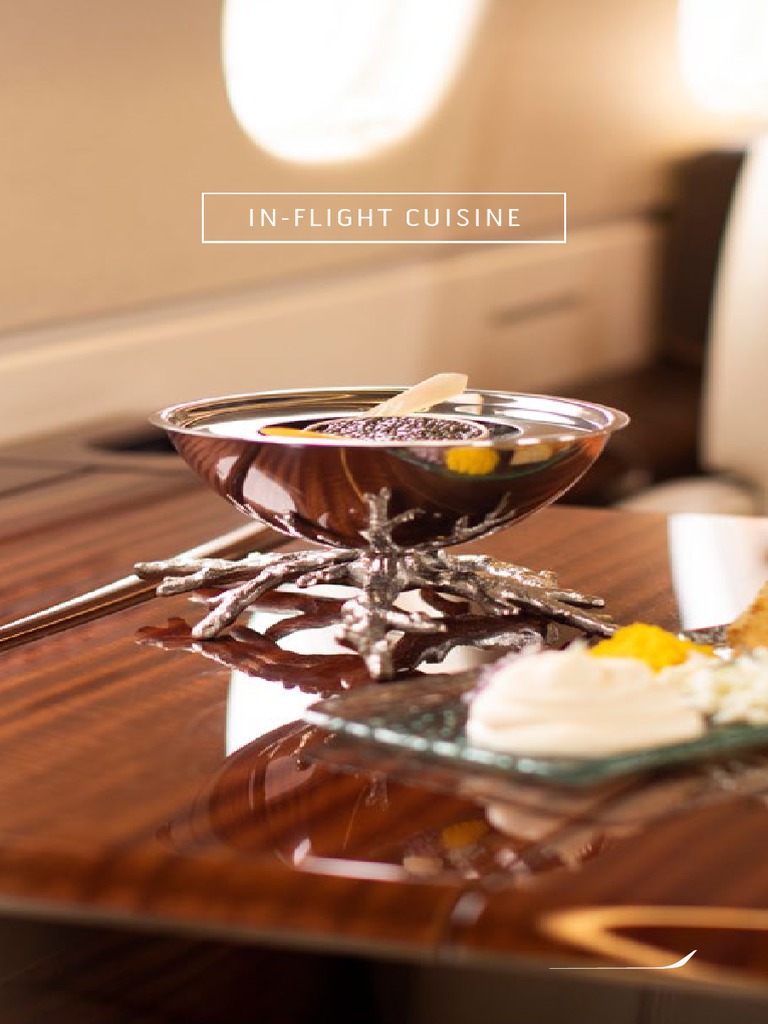 Flexjet Cuisine Menu | PDF | Salad | Foods