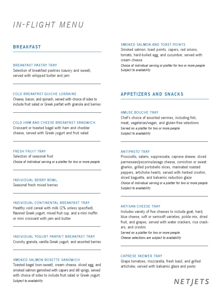 Standard Menu, NJA | Download Free PDF | Salad | Food Ingredients