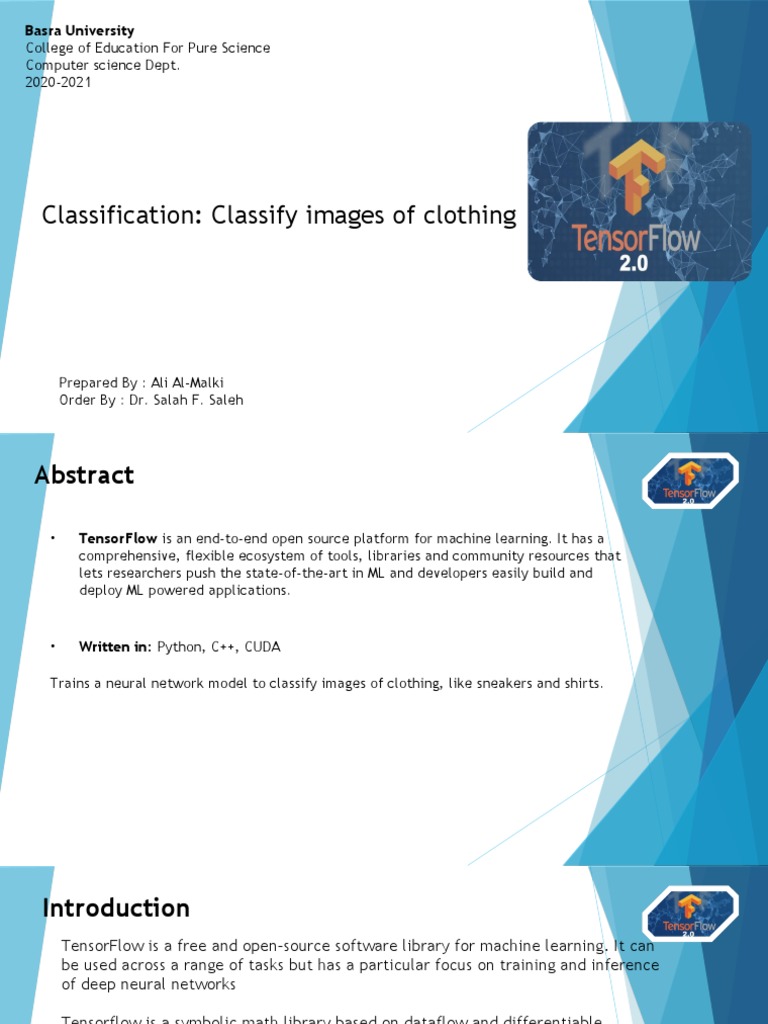 CLASSIFYING CLOTHING | PDF | Artificial Intelligence | Intelligence (AI ...