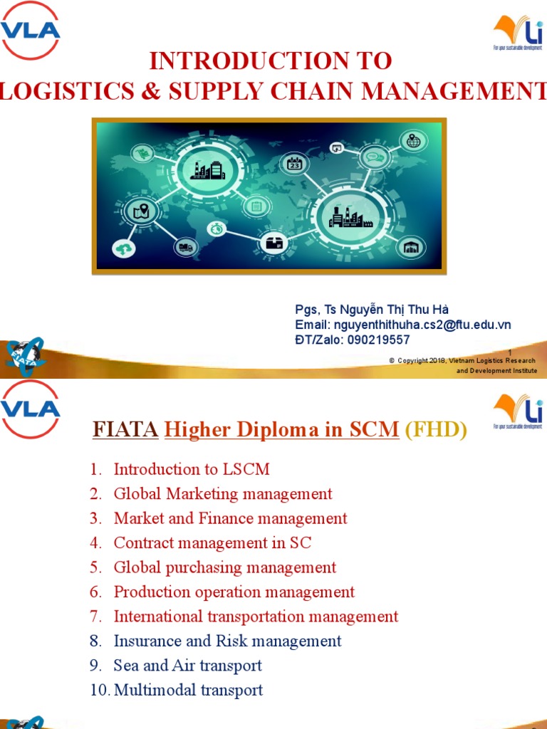 Introduction To Logistics & Supply Chain Management | PDF | Logistics ...