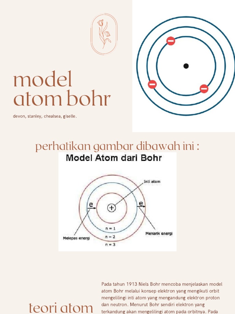 Model Atom Bohr | PDF | Sains & Matematika