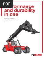 Kalmar Super Heavy Forklift DCG600-720 Brochure | PDF | Forklift | Truck