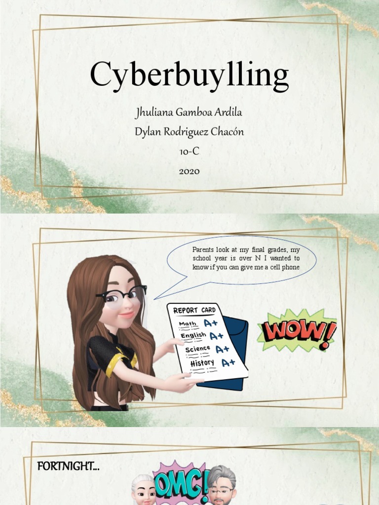 Cyberbullying Comic | PDF