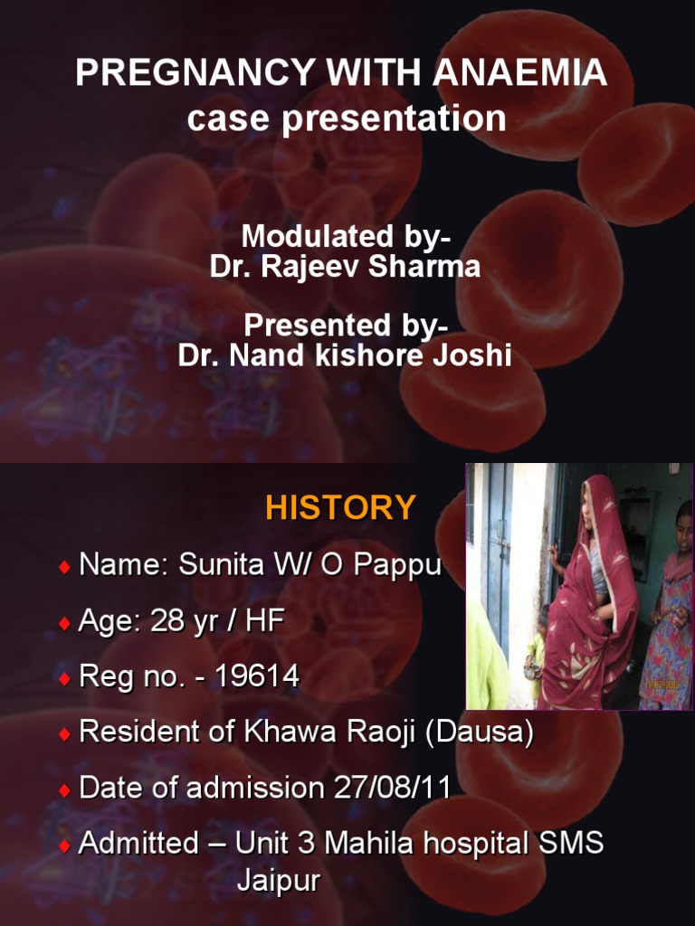 Case Study: Anemia in Pregnancy | PDF | Anemia | Pregnancy