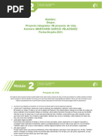 Proyecto Integrador, Módulo 2. Mi Proyecto de Vida | PDF | Internet ...