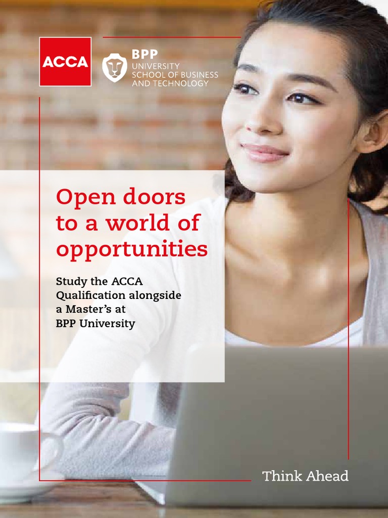 ACCA BPP University Flyer | PDF | Cognition | Science