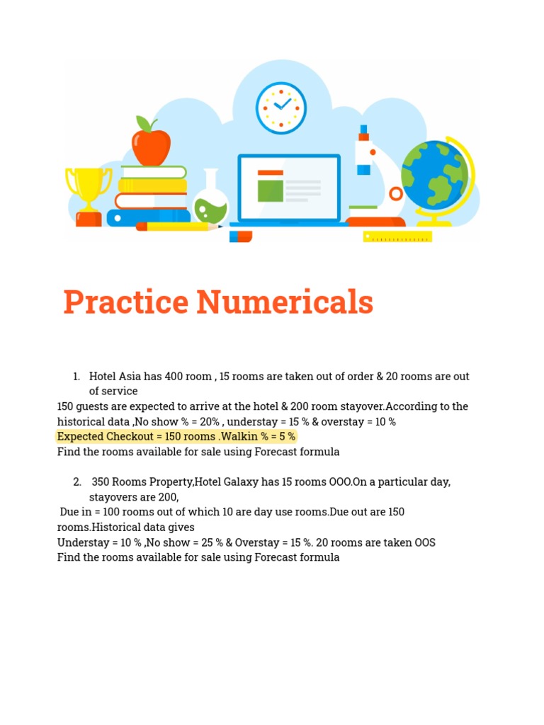 Practice Numericals - Forecast | PDF