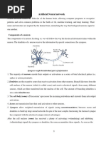 Artificial Neural Network | PDF | Neuron | Artificial Neural Network