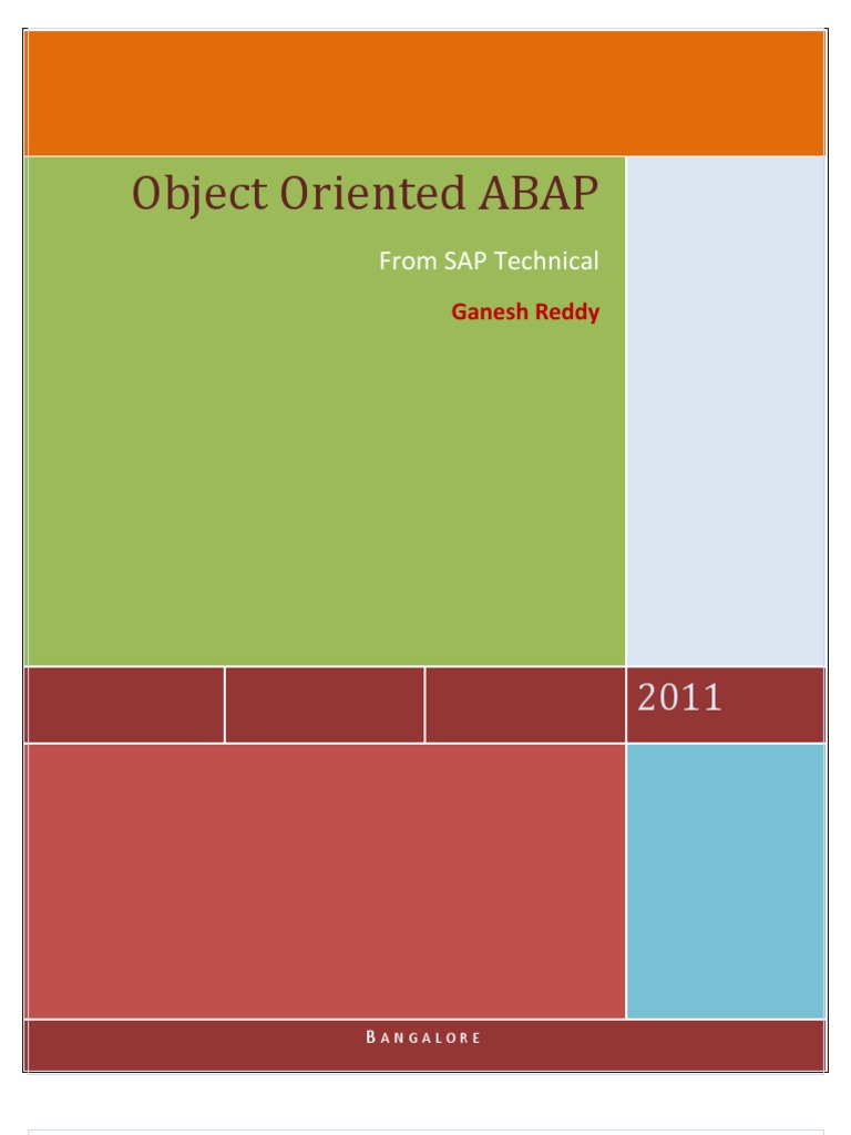 Abap Oops Tutorials Pdf Class Computer Programming Method Computer Programming 8433