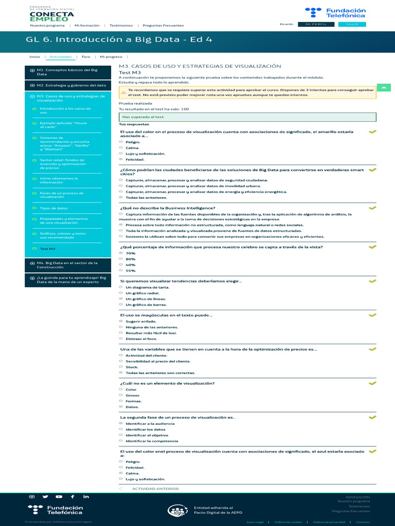 GL 6. Introducción A Big Data - Ed 4 Modulo 3 | Descargar gratis PDF | Big Data | Informática