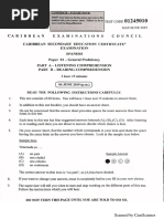 Informal Letters Csec Spanish Final-1-1 | PDF | Paragraph | Spanish ...