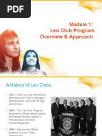 Leo Club Program Handbook Overview | PDF | Fee