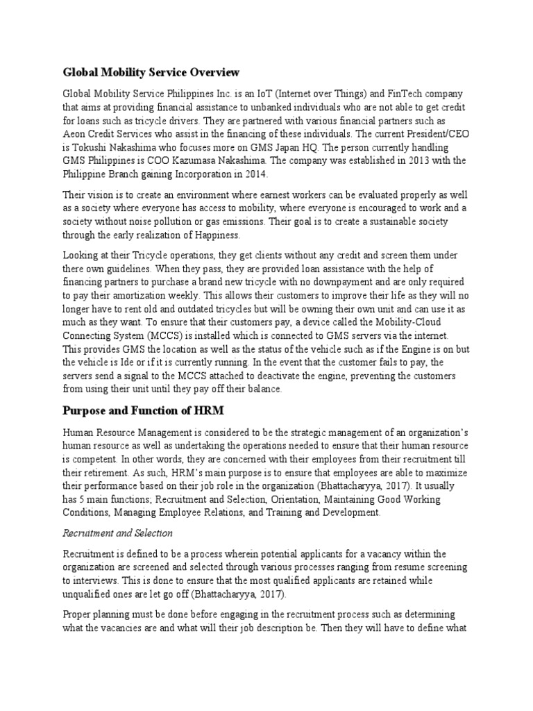 Business Report On HR Department | PDF | Recruitment | Turnover ...