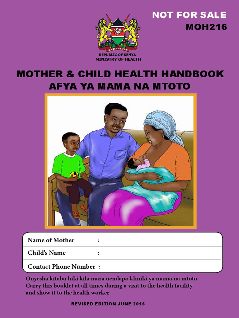 Mother Child Health Handbook MOH 16032017 | PDF | Breastfeeding ...