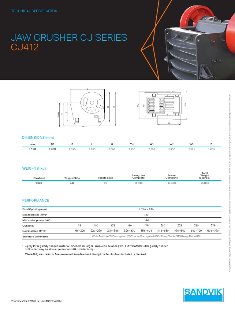 Cj412 Specification Sheet English | PDF | Nature