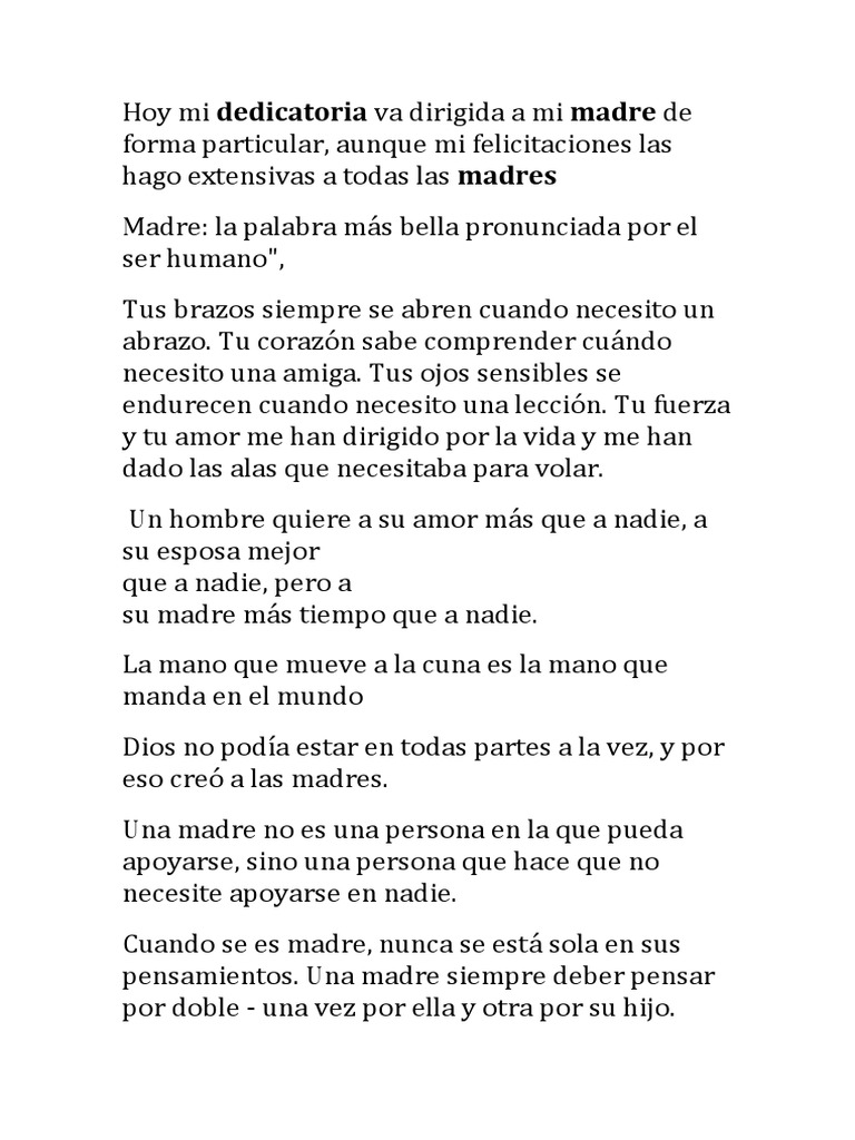 Madre Pdf Amor Science