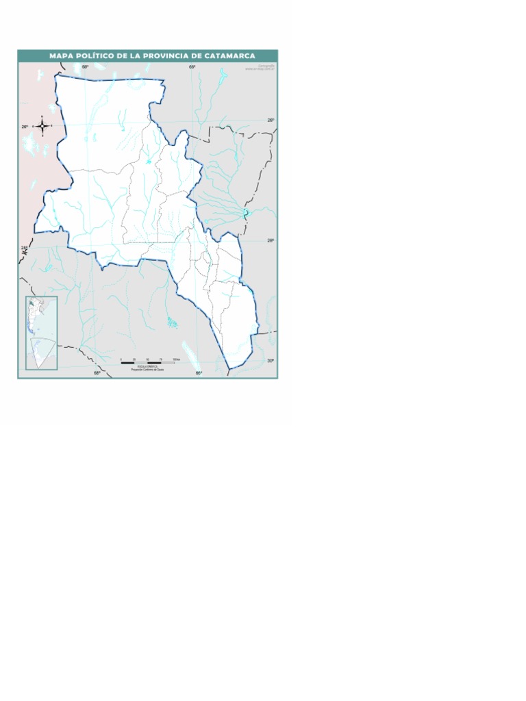Mapa de Catamarca | PDF