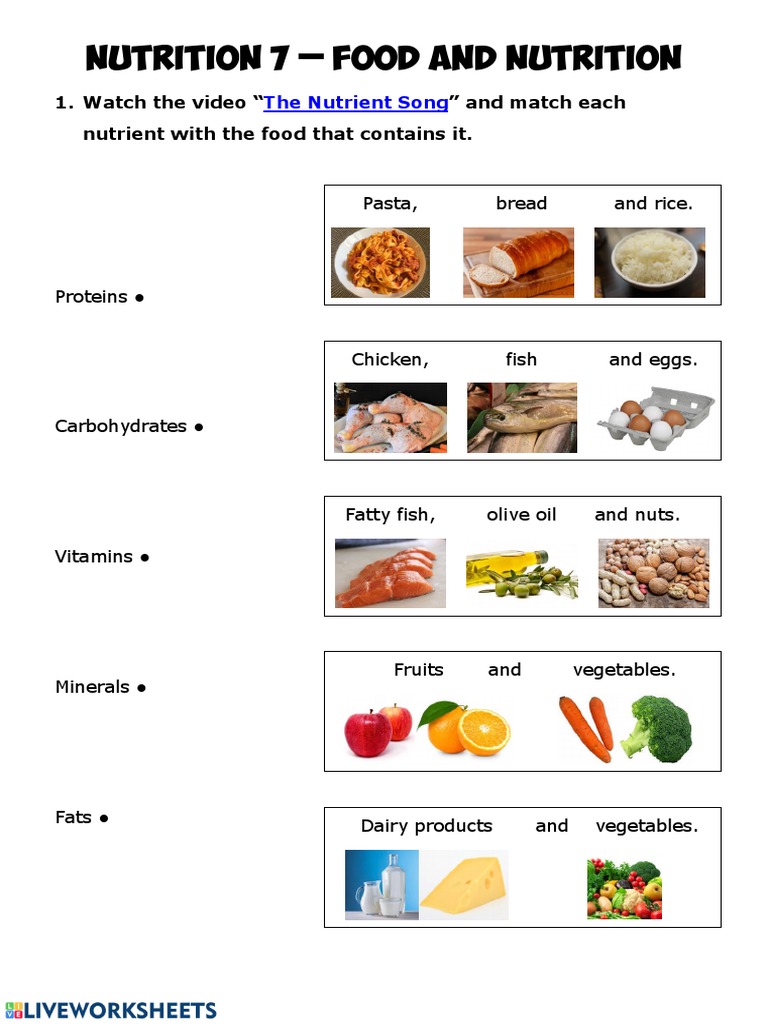 Nutrition 7 - Food and Nutrition: Pasta, Bread and Rice | PDF