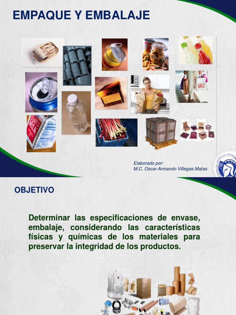 Empaque Y Embalaje Pdf Cartón El Plastico