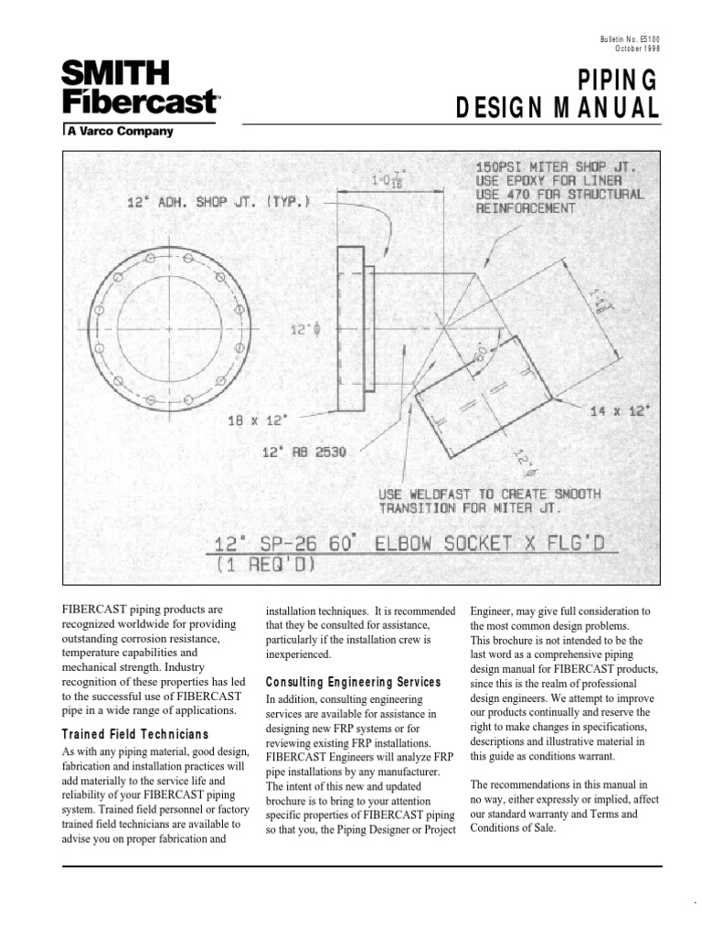 Engineerign and Design Guide - Piping Design Manual | PDF | Thermal ...